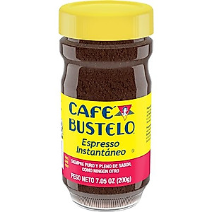 Café Bustelo Espresso Style Dark Roast Instant Coffee, 7.05 Ounces