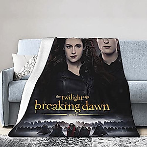Twilight Blanket Flannel 50"X40" Blankets for Bedding Couch Sofa Living Room Throws All Season
