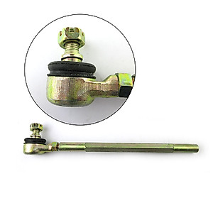 300mm Steering Wheel 110cc Go Kart , PRO BAT, Go Kart Go Cart ATV UTV 110cc 125cc 140cc 150cc Steering Wheel Tie Rod Rack Adjustable Shaft Tie Rod Kits