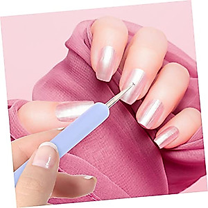 minkissy 7pcs Double-ended Nail Art Pen Pinceles Para Uñas Acrilicas Color Brushes Acrylic Nail Brush Nail Polish Brush Nail Point Graffiti Pen Painting Nail Brushes Nail Art Tool Accessory