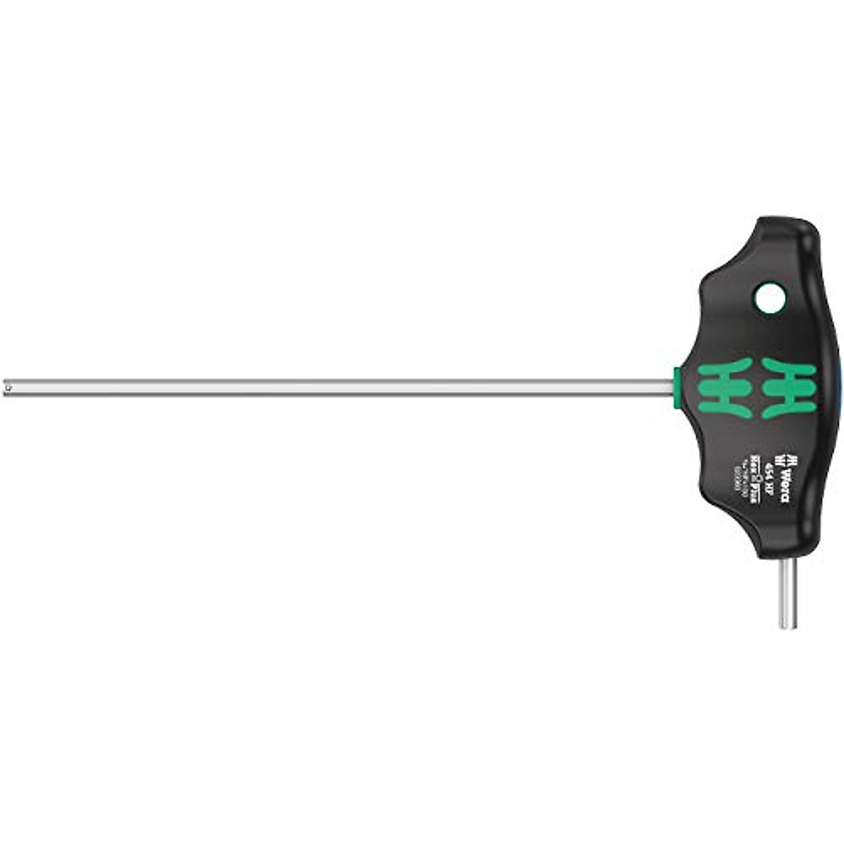 Wera - 5023451001 454/10 HF Set Imperial 1 Screwdriver Set T-Handle Screwdrivers Hex-Plus with Holding Function, Imperial, 10 Pieces