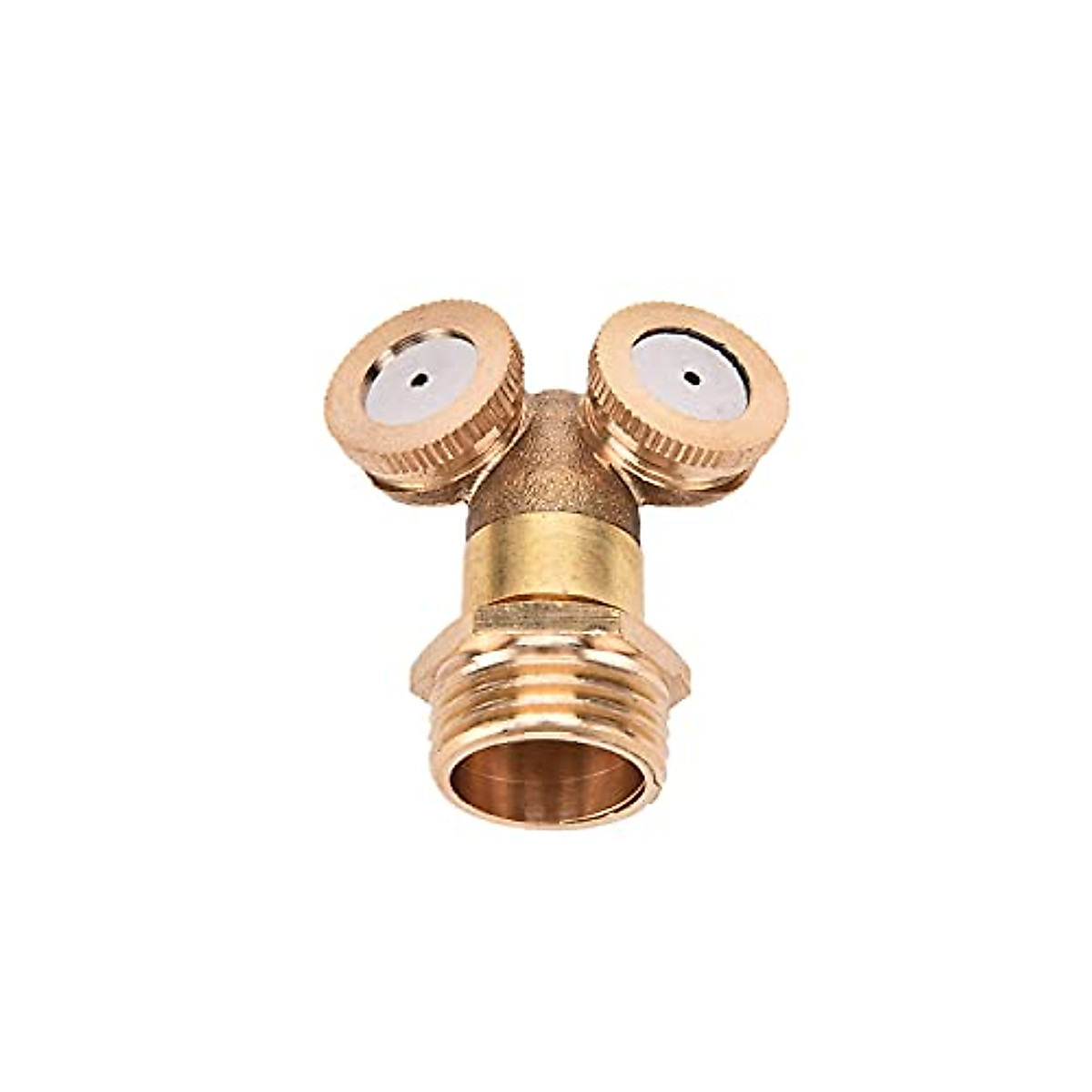 DENOME 2PC Brass Misting Nozzles High Pressure Atomizing 1/2 in BSPF 2 ...