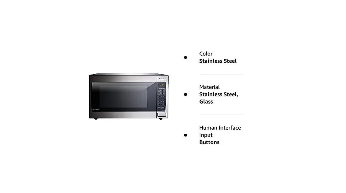Panasonic 2.2 Cu. Ft. Microwave with Inverter Technology | Fast ...