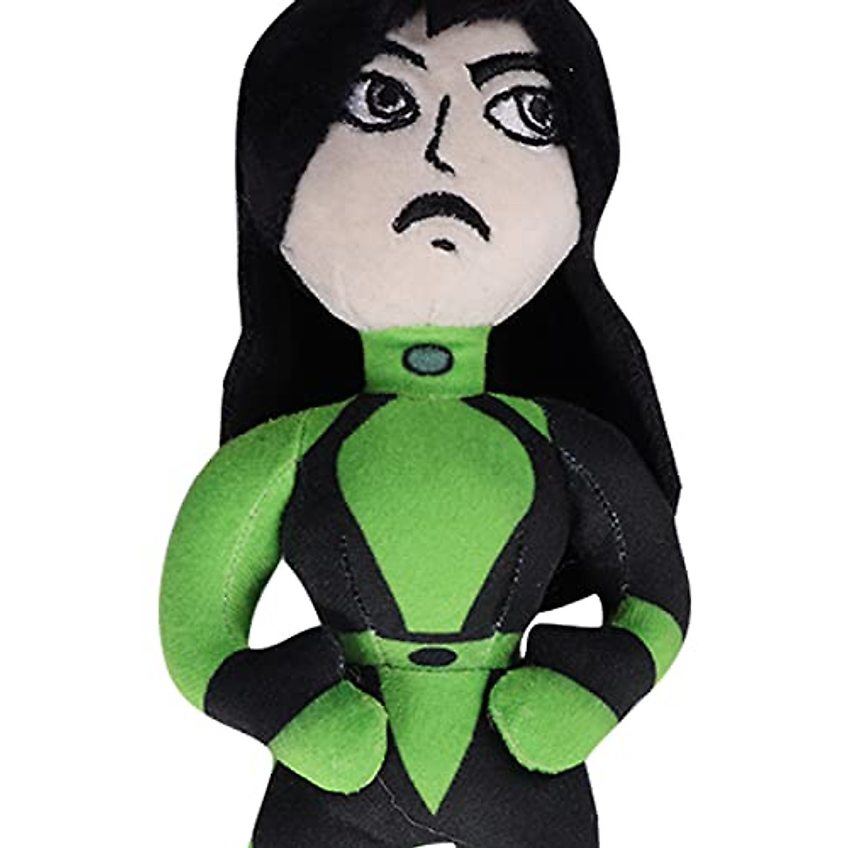 Feeriay Shego Plush Toy 10 in Soft Cute Shego Stuffed Cartoon Figure Plushie Doll Toy Pillow for Kids as The Gift (Shgeo, One Size)
