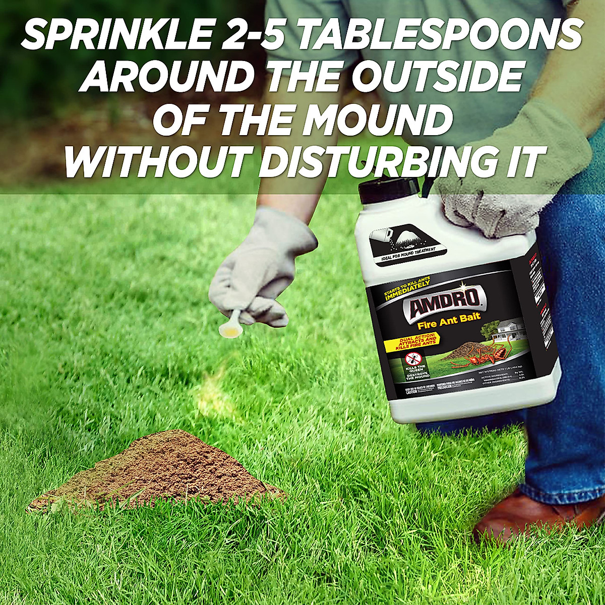 Amdro Fire Ant Bait Granules, 1 pound