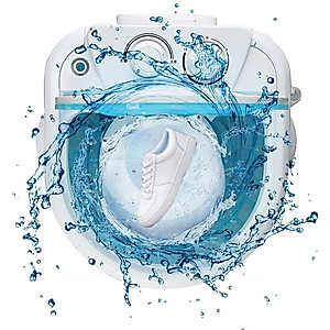 MISMORI Portable Shoes Washing Machine, Mini Portable Washing Machine, Smart Lazy Automatic Shoes Washer, for Apartments Camping Dorms Business Trip College Rooms