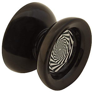 Yoyo King Black Mesmerize Professional Responsive Trick Yoyo with Ball Bearing Axle and Extra String