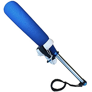 VR Baseball Bat Attachment for Oculus Quest 2 - Aluminum Baseball Handle Accessory Compatible with Meta Quest 2/1/Rift S for WIN Reality and Totally Baseball, iB Cricket - 22"