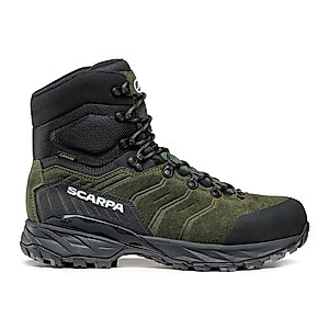 SCARPA Rush Polar GTX Waterproof Gore-Tex Synthetic Insulated Boots for Hiking and Trekking - Thyme Green - 10-10.5 Women/9-9.5 Men