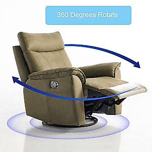 Yoogu Heavy Duty 24” Recliner Chair Sofa Furniture Ring Base w Swivel Replacement Parts with 10 Inch Plate (24 inch)