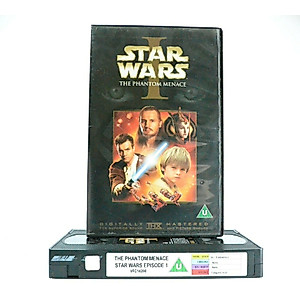 Star Wars: The Phantom Menace - Liam Neeson - Universal - Vintage - Pal VHS