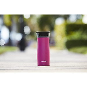 Contigo AUTOSEAL West Loop Vacuum-Insulated Stainless Steel Travel Mug, 16 oz, Dragonfruit