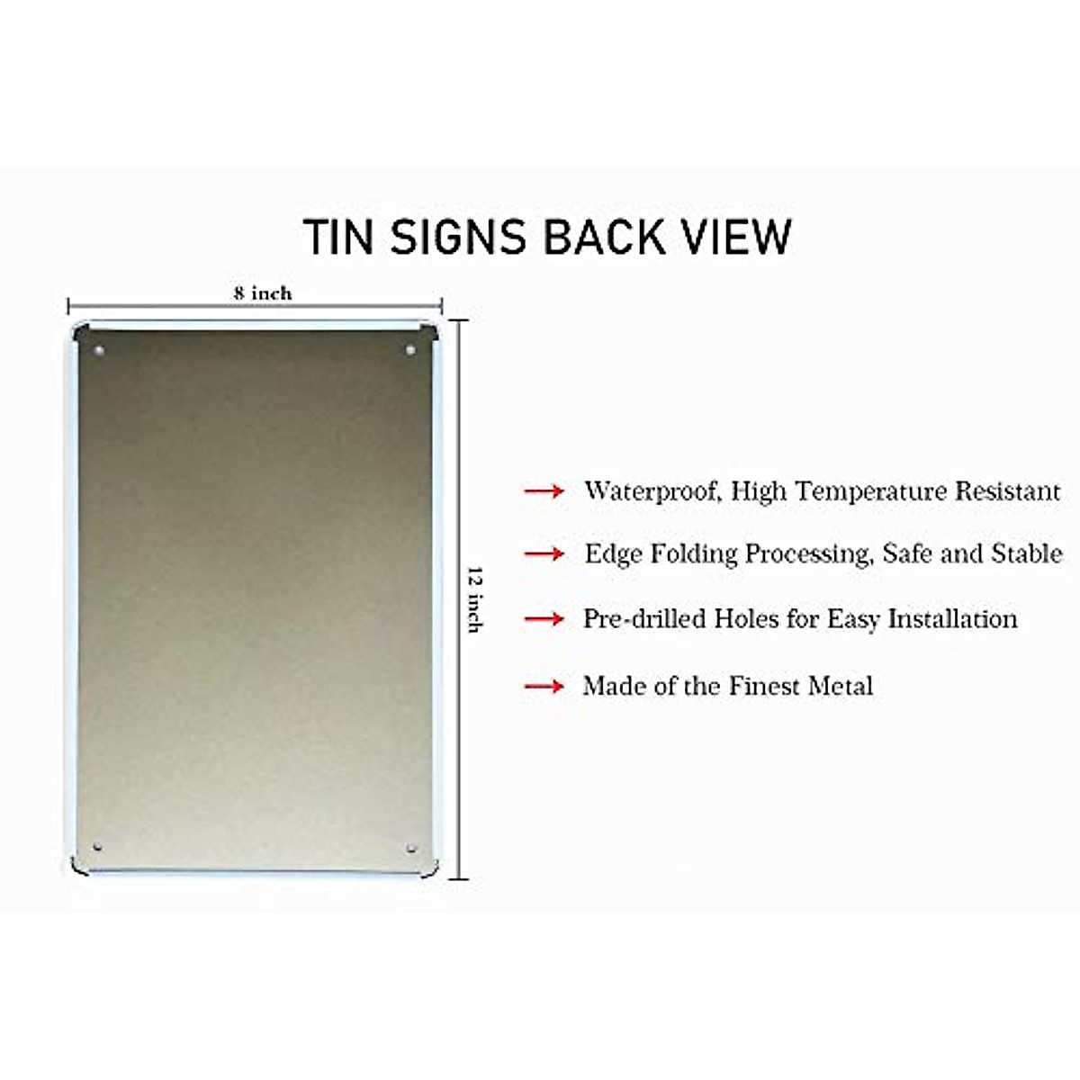 Moose Co. Bath Soap Wash Your Hooves Metal Tin Sign Moose Decor Signs Wall Metal Poster for Office Cafe Bathroom Badroom 8x12 Inch