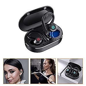 5. 1 ANC Wireless Headphone Portable Noise Cancelling Wireless Headset (Black) Gifts for Men Women