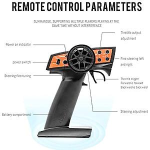 Nsddm 1/18 Wrangler Rc Car,4×4 All Terrain Vehicle, 2.4G Remote Control Car, Low-Speed Crawler Climbing Off-Road RC Trucks, Adult Amateur Rc Truck Toy Gifts for Kids Boy RTR (Color : D)
