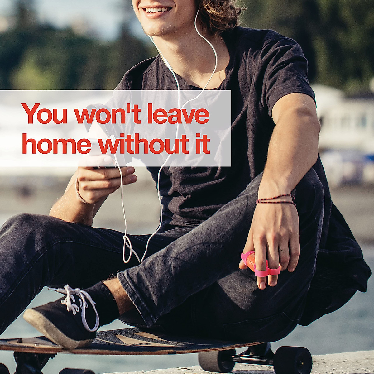 Finger Poppers Fidget Toys, Finger Fidgets for Women, Men, and Young Adults, Finger Strengthener and Exerciser Sensory Toy, Occupational Therapy Toys, Pack of 2 Stocking Stuffers