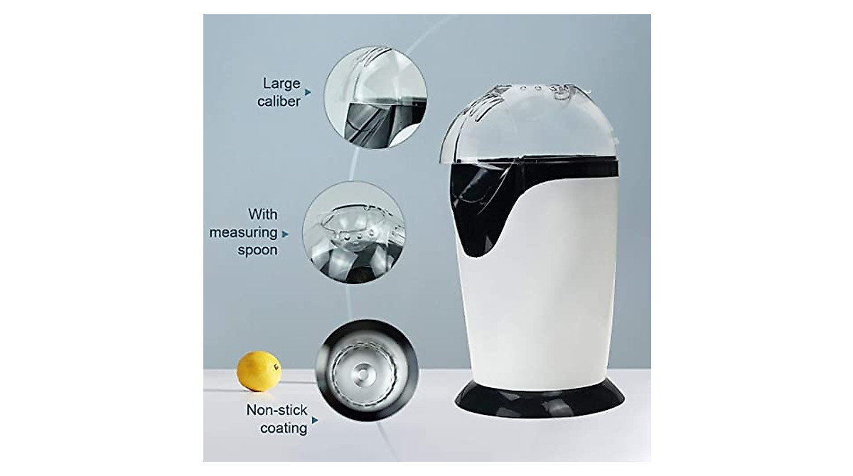 Healthy Air Popcorn Maker for Quick Homemade Snacks
