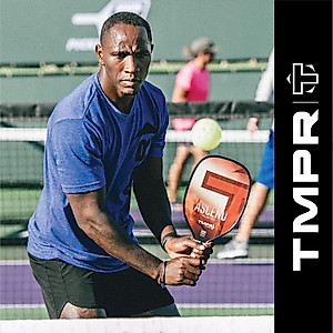 TMPR Sports Tantrum GXT - Pickleball Paddle, Red, Heavy Weight (8.1-8.2 oz)