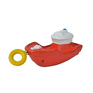 Simba Fireman Sam 109252134 Wind-Up Boat Titanium with Cord 13 cm