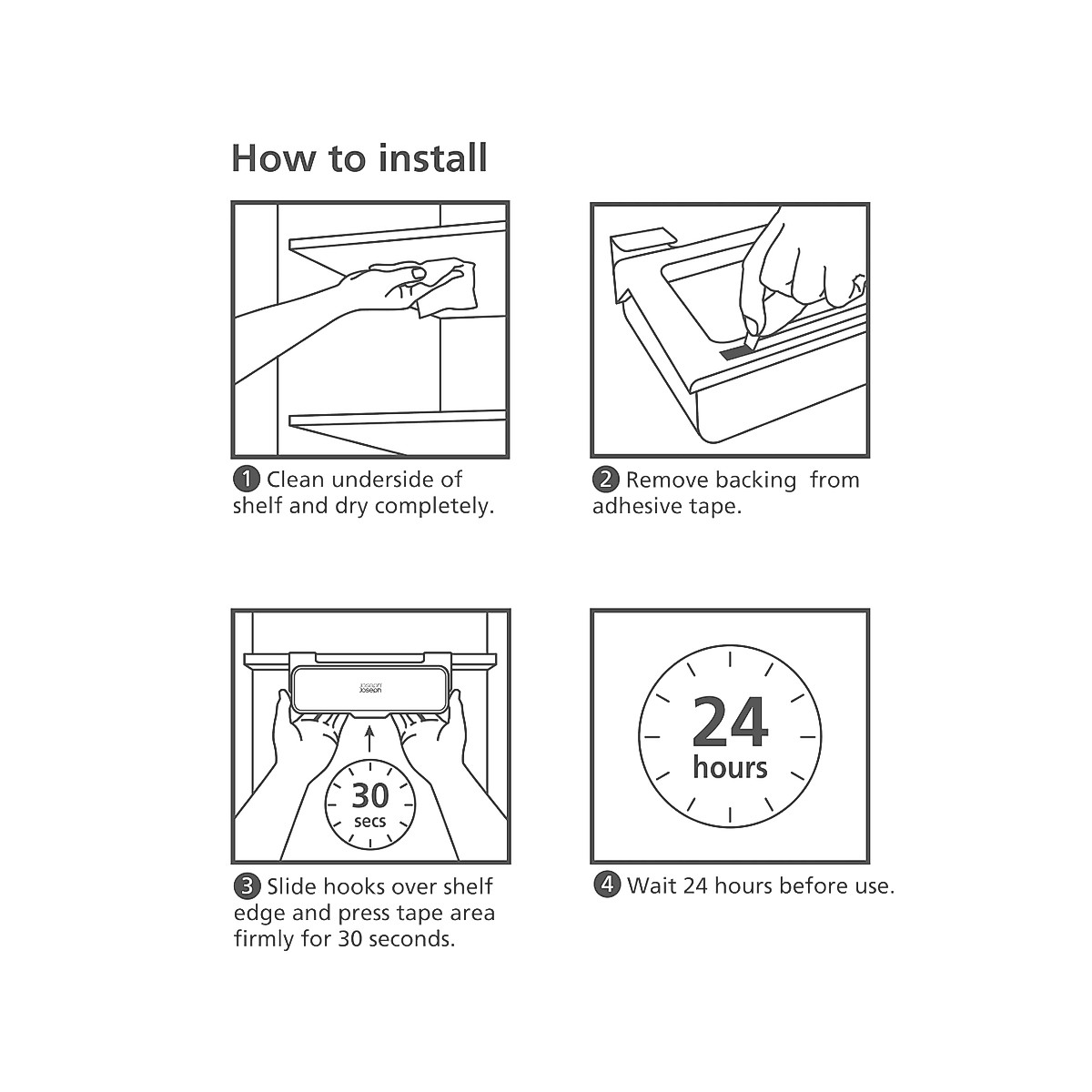 Joseph Joseph, Drawer Under Shelf Cupboard Store