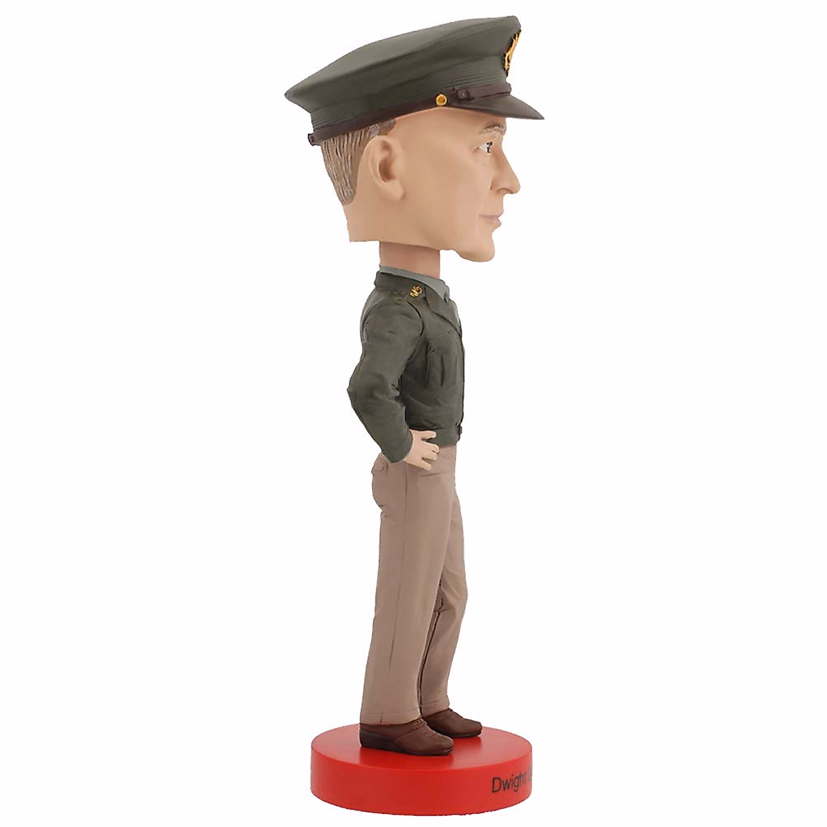 Royal Bobbles Dwight D. Eisenhower Bobblehead, Premium Polyresin Lifelike Figure, Unique Serial Number, Exquisite Detail