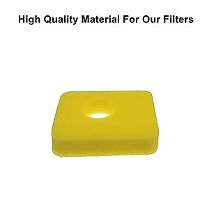 MOWFILL 10 Pack 799579 Air Cleaner Foam Filter Replace for Briggs Stratton 4248, 5434, 799579 Fits 09P602 09P702 550e-550ex Series 09P000, 08P000 Engine Lawn Mower