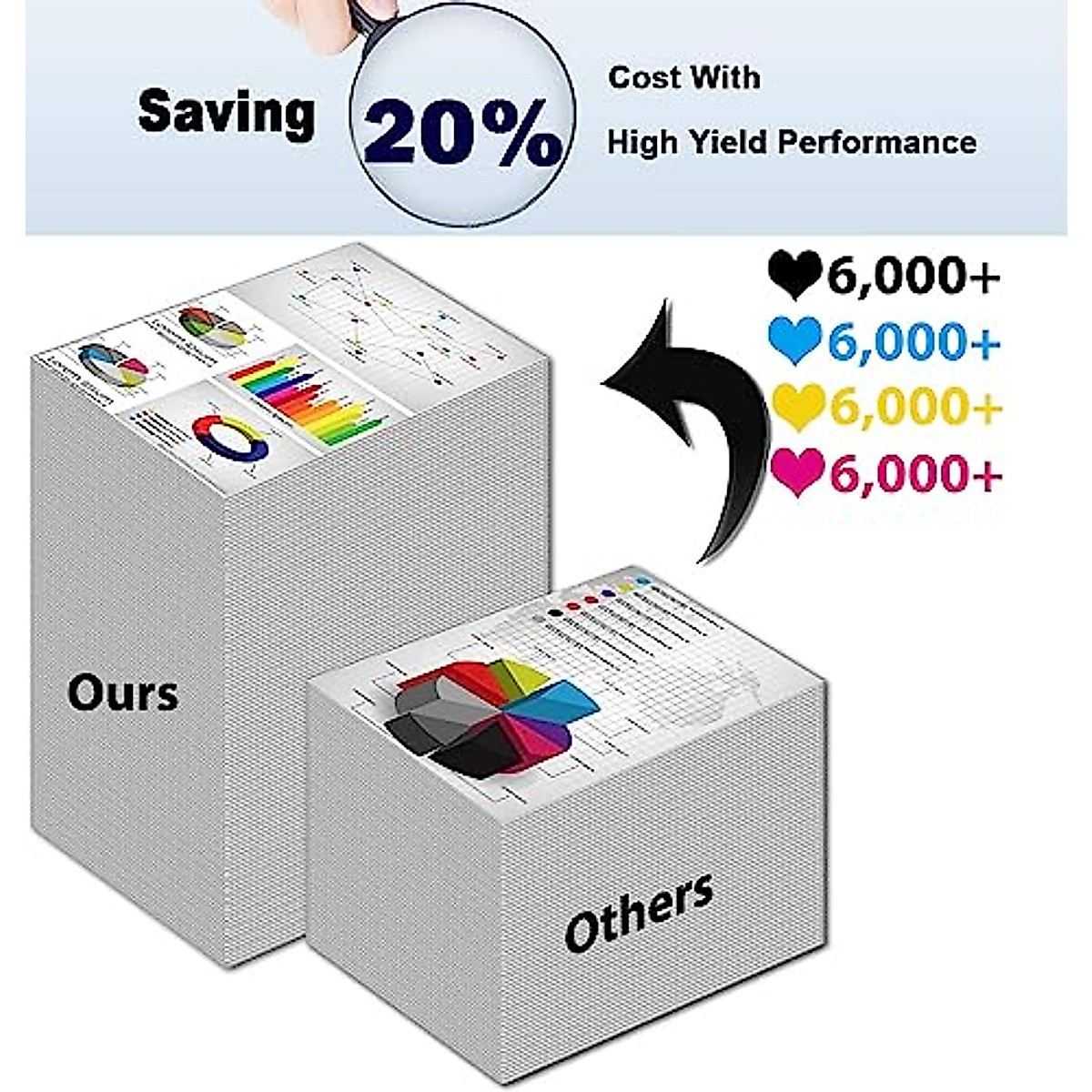 Jullu 2-Pack (Black) Compatible High Capacity 308A (Q2670A) Toner Cartridge use for 3700, 3700DN, 3700DTN, 3700N Printer