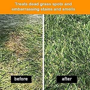 MICROBE-LIFT Outdoor Pet Odor Eliminator For Strong Odor On Turf, Patios, Deck, and Lawns - Keeps Pets From Going in Same Spot, 32oz