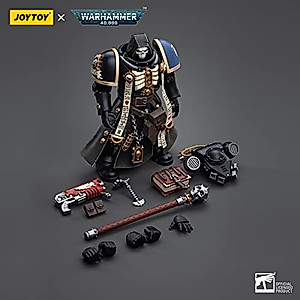 HiPlay JoyToy Warhammer 40K Ultramarines Primaris Chaplain Brother Varus 1:18 Scale Collectible Action Figure