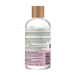Humphreys Clarify + Soothe Witch Hazel with Rose Organic Toner, Clear, 8 Oz ( Pack of 1)