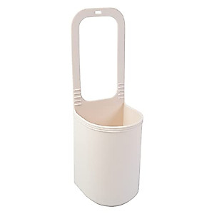 Stroller Organizer with Cup Holder, Universal Stroller Cup Holder for Wheelchair, Plus Size, Measures 12"x 3.6"x 3.8", Suitable for Camping Chair, Lawn Chair, Bike, Treadmill, Bathroom - Milky White