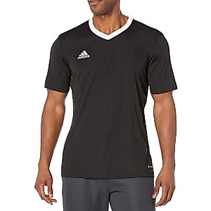 adidas Men's Entrada 22 Jersey, Black, Medium