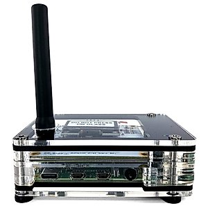 C4Labs-Dual Band Case Kit fits: Zumspot Dual Band Rpi 1.0 & Raspberry Pi 3B+ & 4B