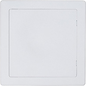 Wallo® 10 X 10-Inch Plastic Access Door, Reinforced Hinged Access Panel for Drywall Walls and Ceilings. Perfect for Providing Service Area for Plumbing/Wiring Applications and Electrical Access Panel