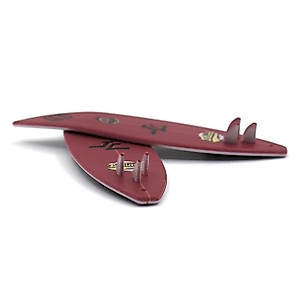 MAOERYAN Finger Surfboard/Rad Fingerboard Toy/Surf The Wind/Mini Board for Kids and Surfers Hone Surfer Skills