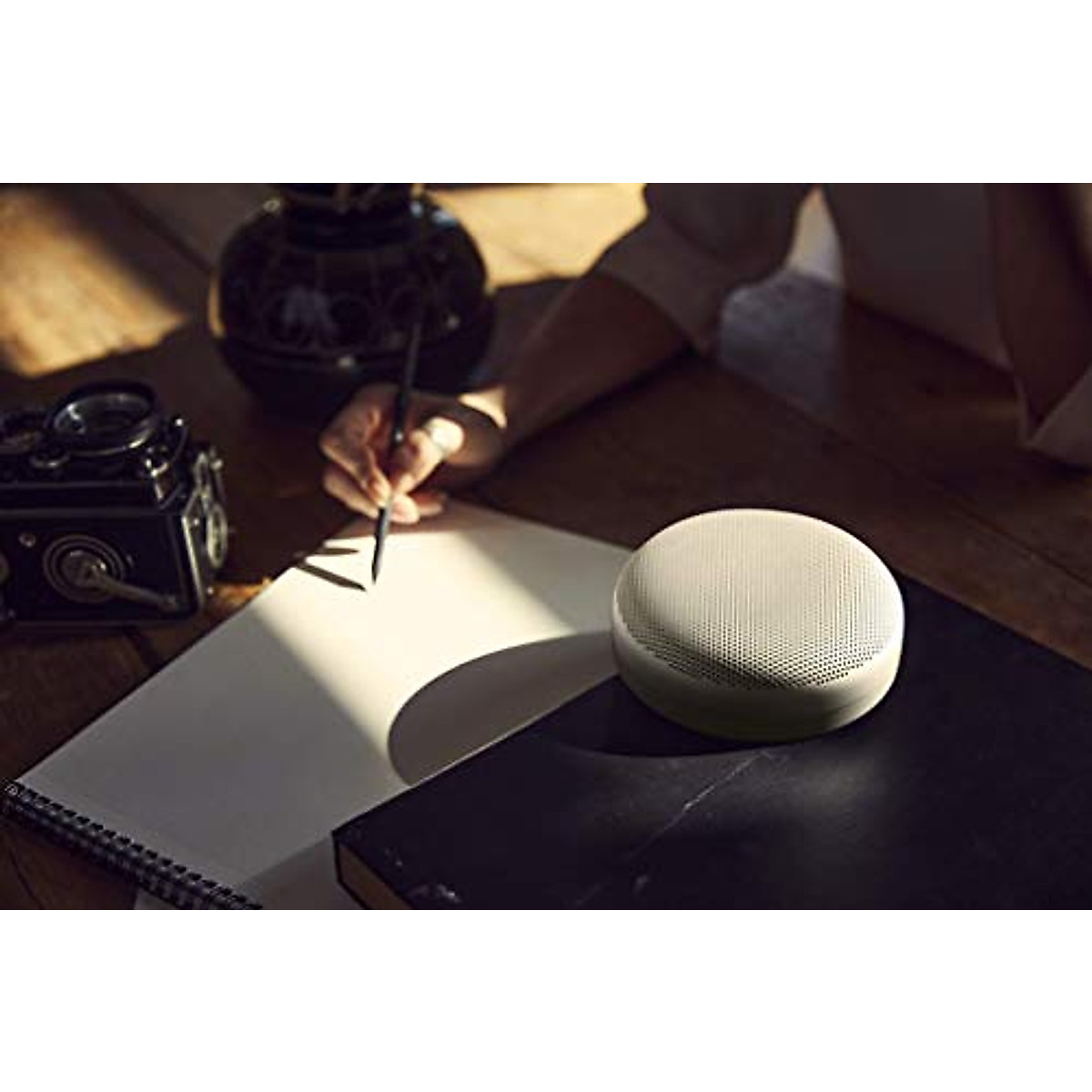 Bang & Olufsen Beosound A1 (2nd Generation) Wireless Portable Waterproof Bluetooth Speaker with Microphone, Grey Mist