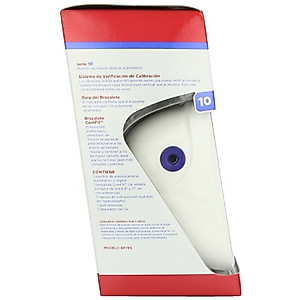 Omron BP785 10 Series Upper Arm Blood Pressure Monitor, Black/white