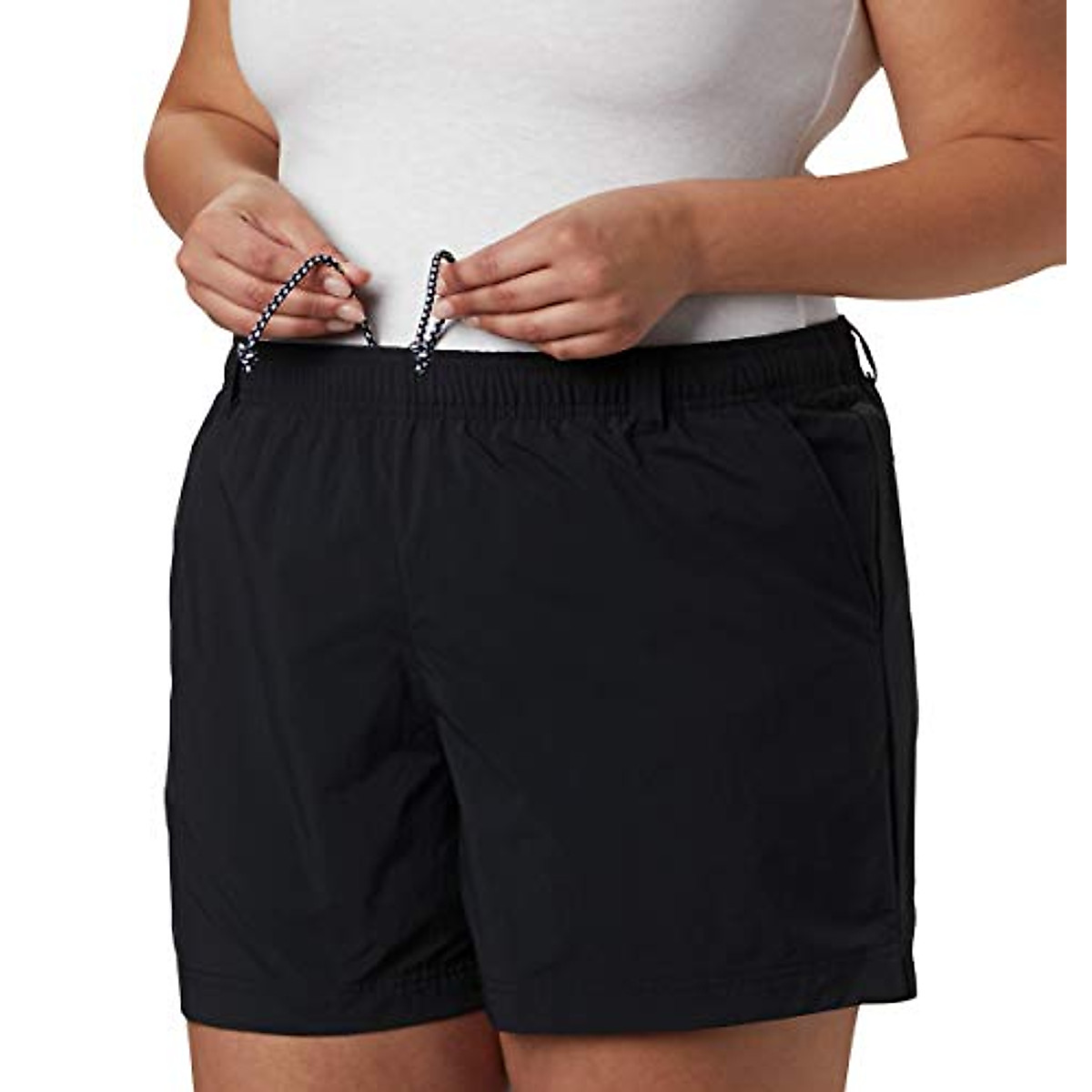 Columbia Women's Backcast Water Short, Black, 3xx5
