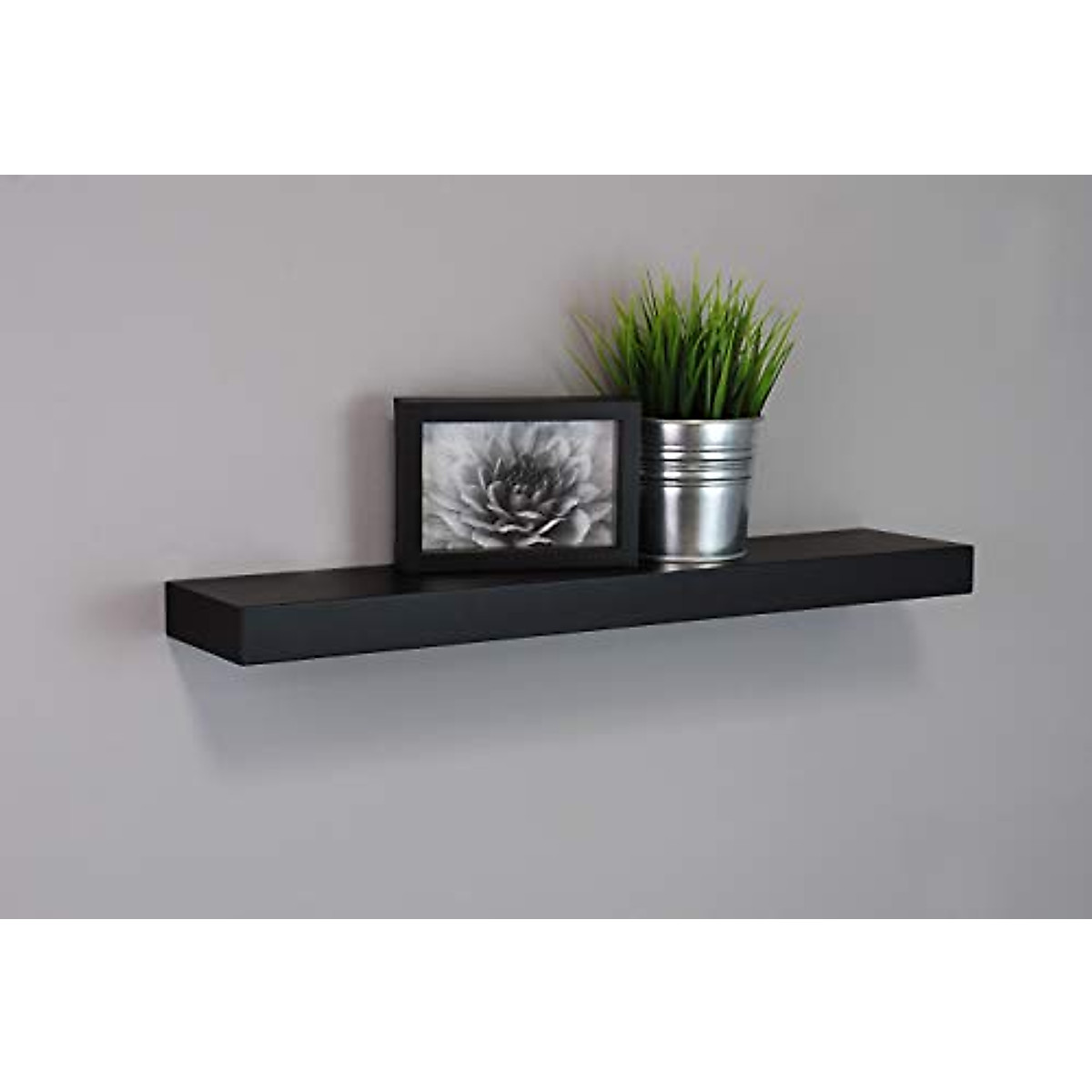 kieragrace - FN00291-4INT Modern Floating-Shelves, 24-Inch, Black