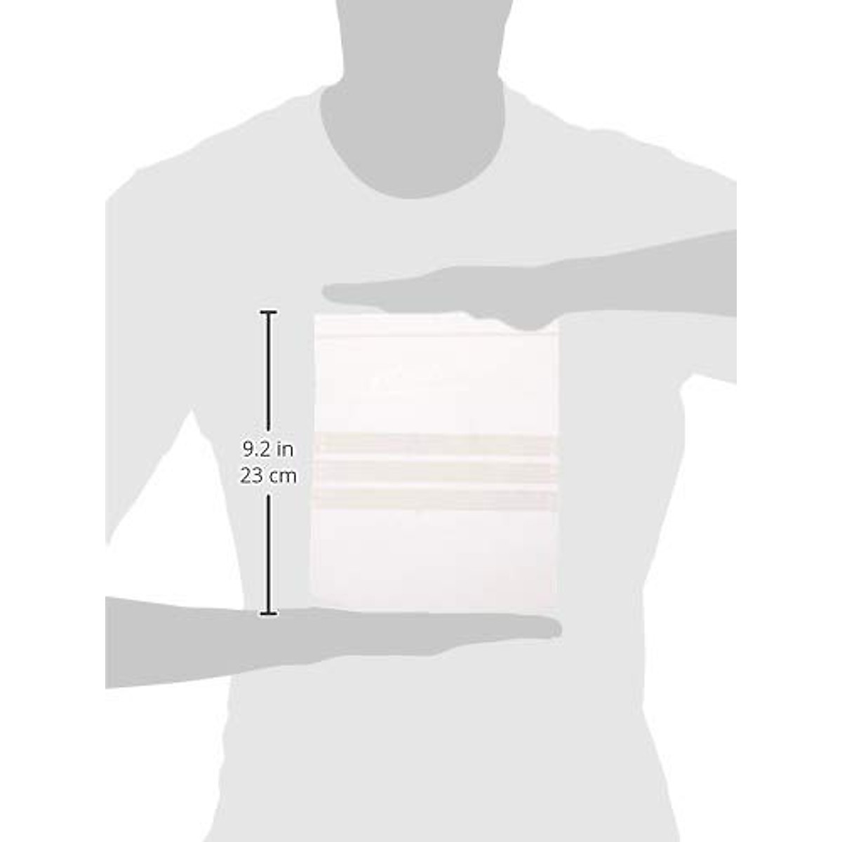 Genuine Joe Quart Reclosable Food Storage Bags (Pack of 500)