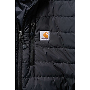 Carhartt mens Gilliam Jacket (Regular and Big & Tall Sizes) Outerwear, Black, Medium US