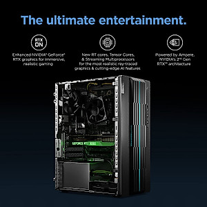 Lenovo 2023 IdeaCentre 5i Gaming Desktop PC, 12th Gen Intel 12-Core i7-12700, GeForce RTX 3060, 32GB RAM 3200MHz, 1TB PCIe SSD + 2TB HDD, 2 Year Warranty, Keyboard & Mouse, Ethernet, WiFi 6