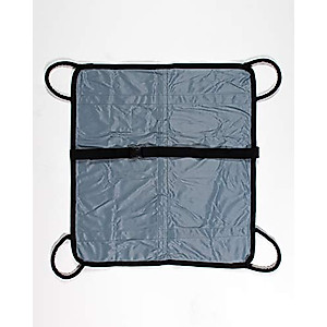 Patient Aid Portable Stretcher & Gurney with 4 Handles - 35" x 39" - EMS, Sports Medicine, Emergency Rescue, Emergency Evacuation - Moving, Lifting or Transfer - Human, Animal, Pet - 600 lb Capacity