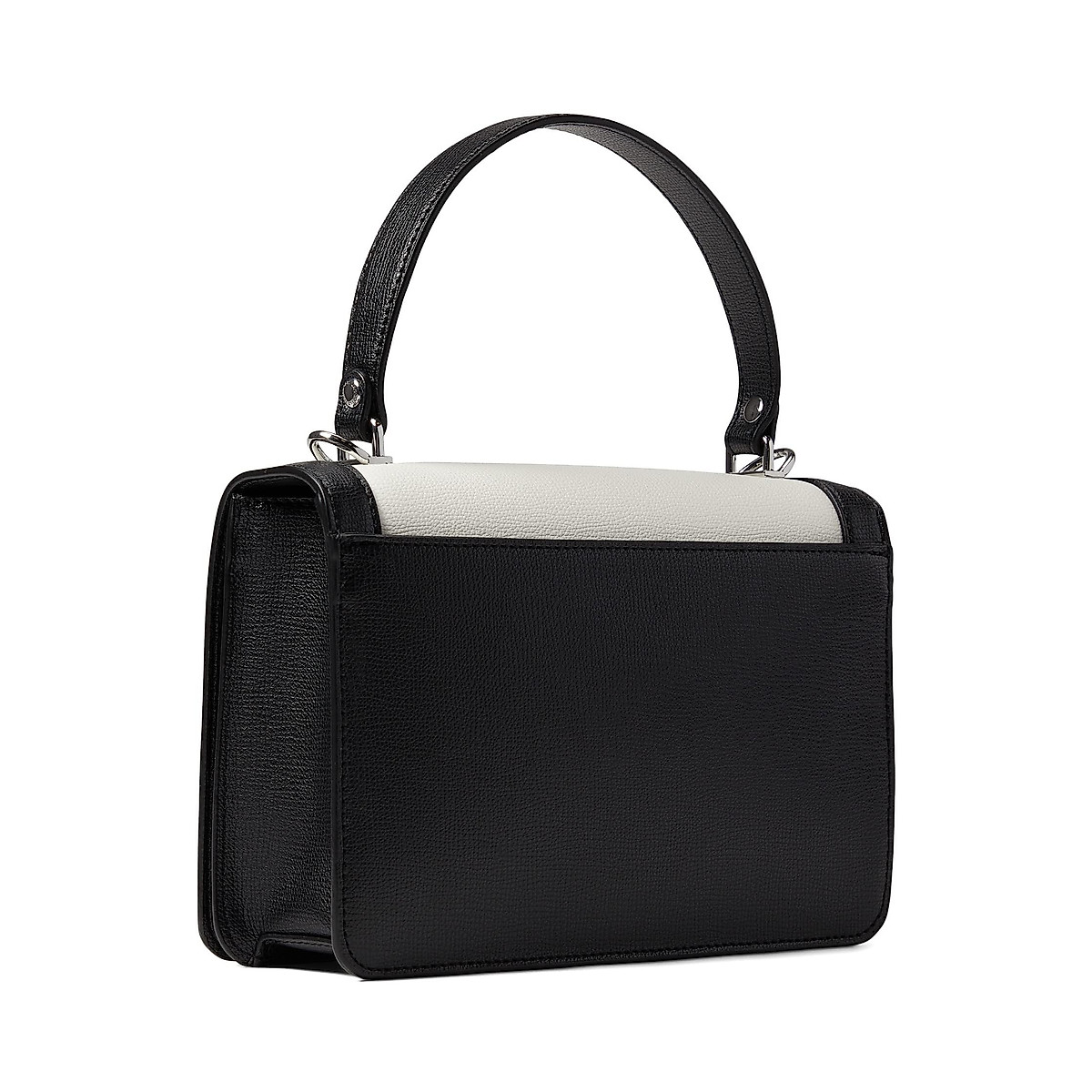 Karl Lagerfeld Paris Simone Logo Crossbody, Black/Black/White