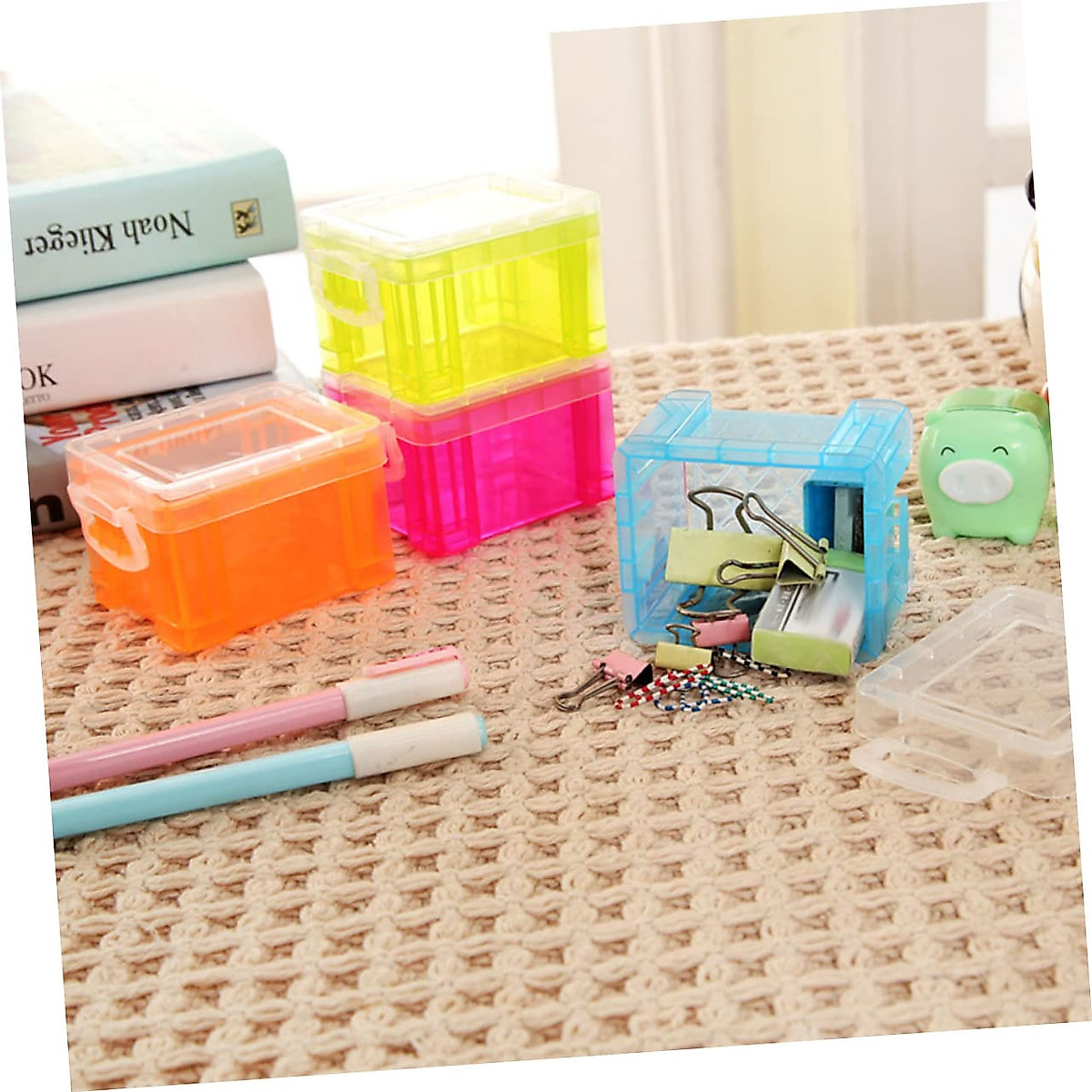 TEHAUX 6pcs Box Crafts Pp Plastic Small
