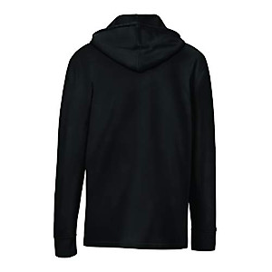 Champion Hoodie, Cotton Mid-Weight Hooded T-Shirt, Comfortable Men's Tee, Black-549921, XX-Large