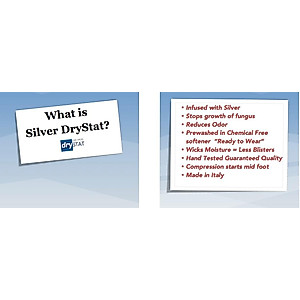 Vitalsox unisex Patented graduated compression socks, Purple, Medium US