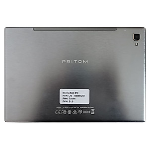 PRITOM L10 3G Phone Tablet - 10'' Android SIM Tablet with G+G HD IPS, Touchscreen, Octa-Core Processor, 3G RAM, 32G ROM, Large Battery, 5G&2.4G WiFi, GPS, Camera, USB C Tablet PC, Full Metal Body