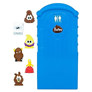 Poopeez Series 1 Porta Potty Multi Pack Squishy Collectible Toy