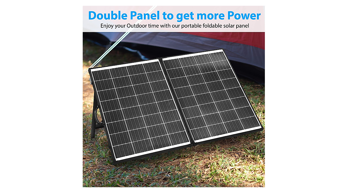 Portable 200W Solar Panel Kit - SereneLife